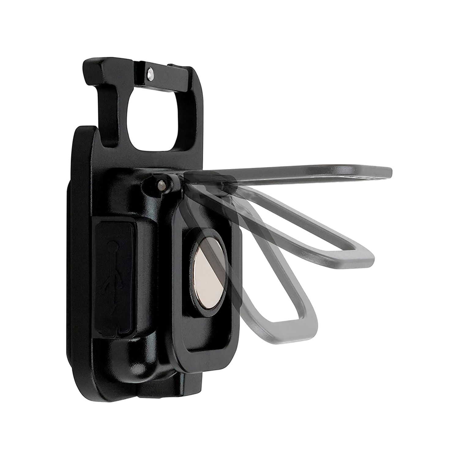 MINI LINTERNA LED STUDIO LLAVERO MAGNÉTICO DE EMERGENCIA RECARGABLE 6W ...