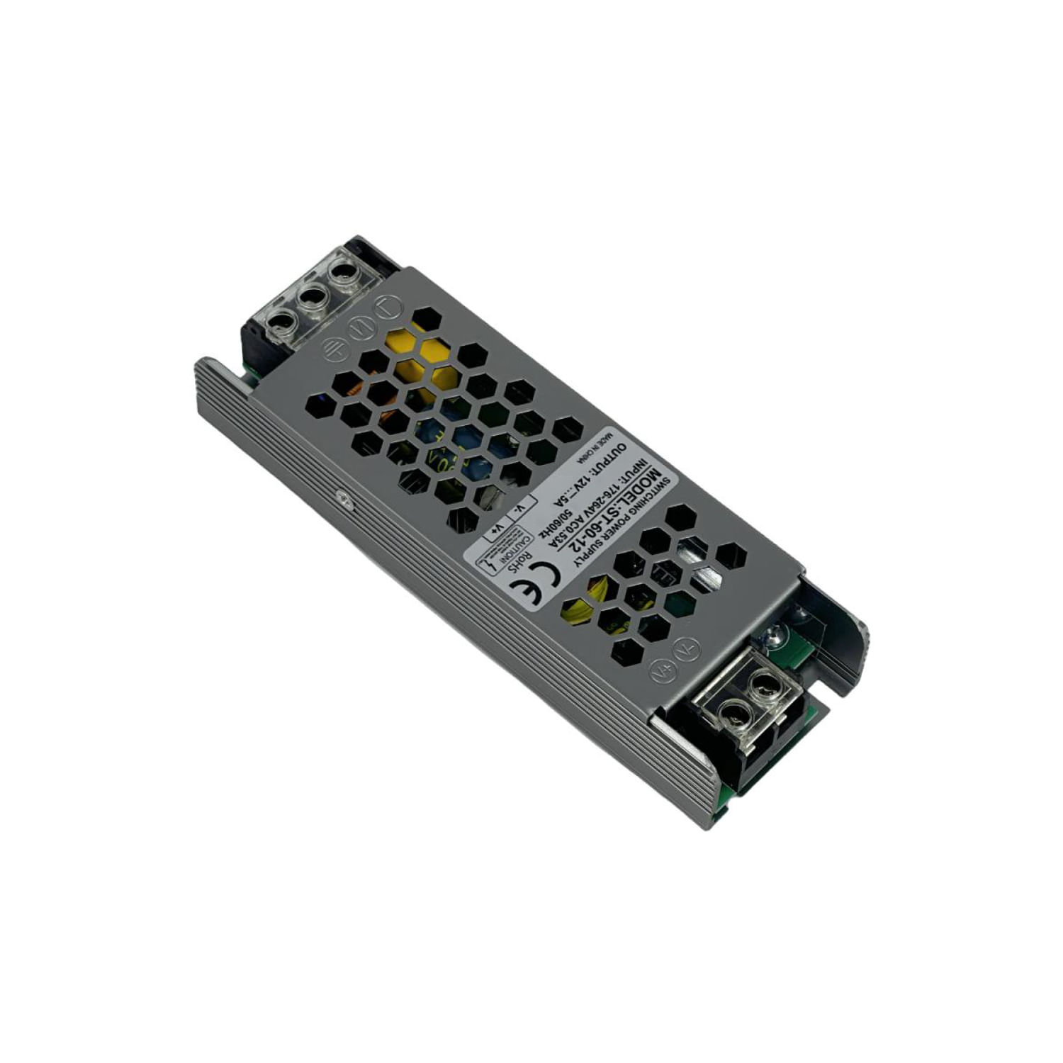 Fuente de poder slim 60w 12v 5a - LED Studio