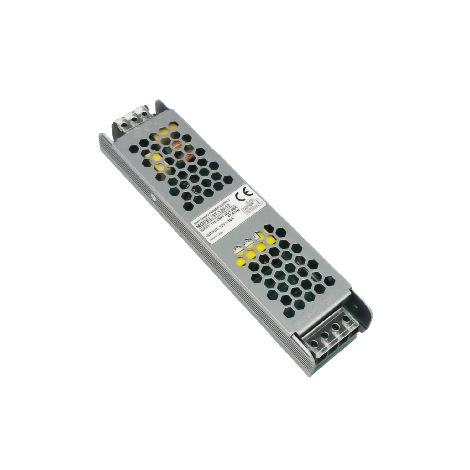 Fuente de poder slim 120w 12v 10a - LED Studio