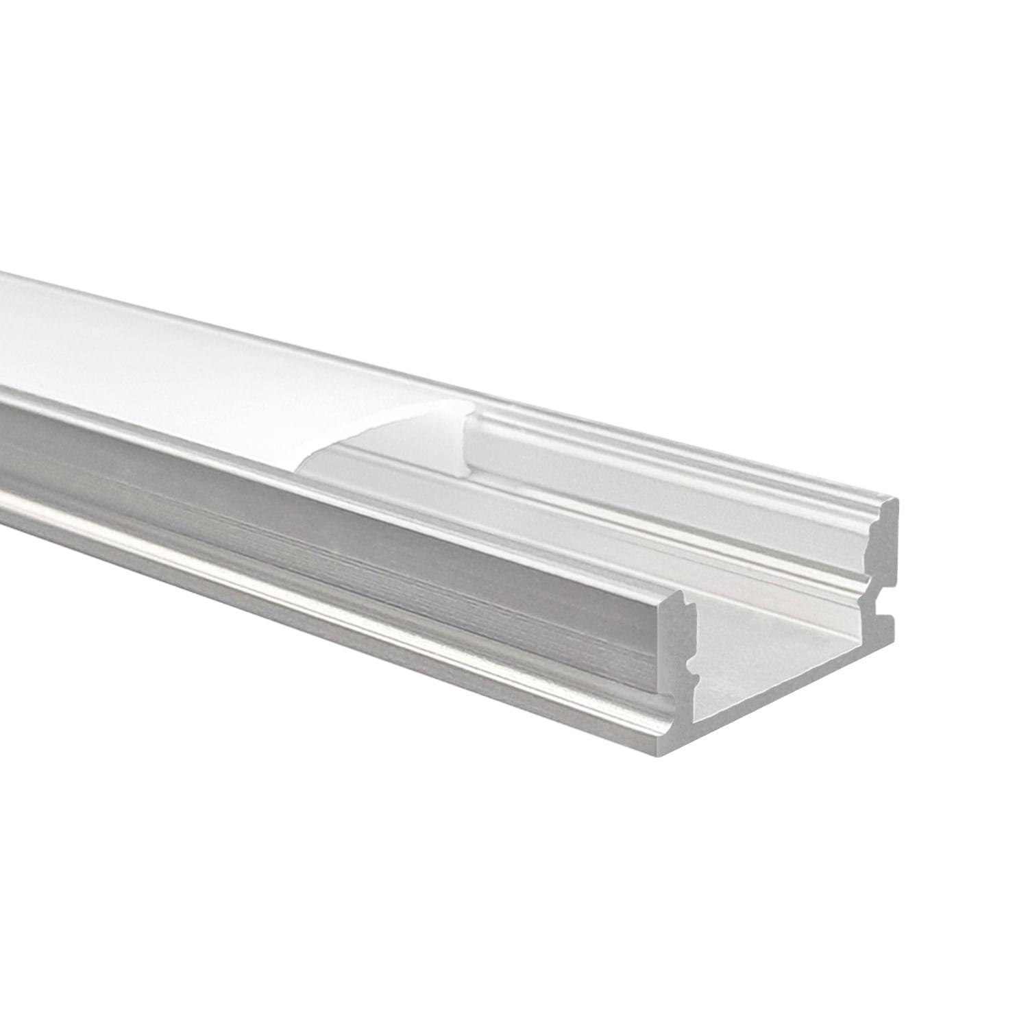PERFIL PARA CINTA LED STUDIO RECTANGULAR SOBREPUESTO BAJO 0.7 2MTS H0.7 ...